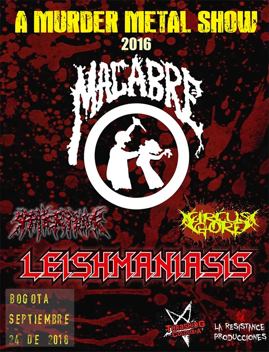 Macabre en Bogotá, "A Murder Metal Show" | Orbitarock